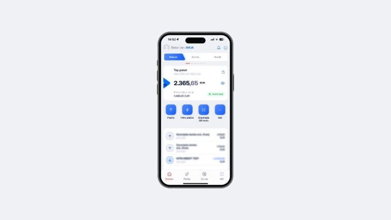 Mobilna banka Link m, digitalno bančništvo | Gorenjska banka